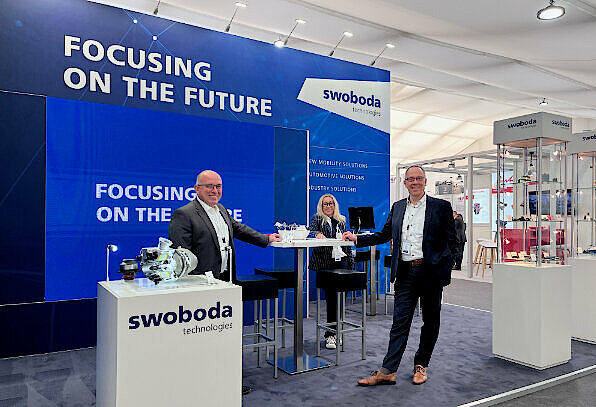 Swoboda auf der IZB und der electronica